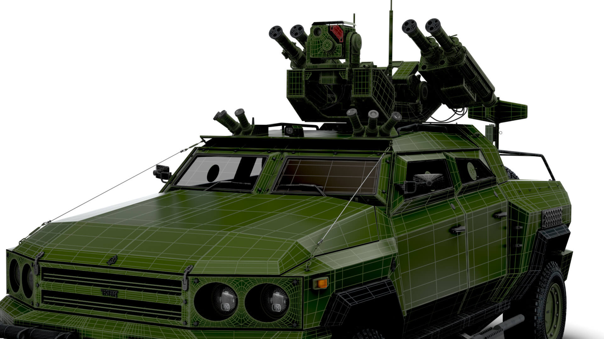 Generic MRAP Tkhir Starstreak 2022 - 3D Model by Creator 3D