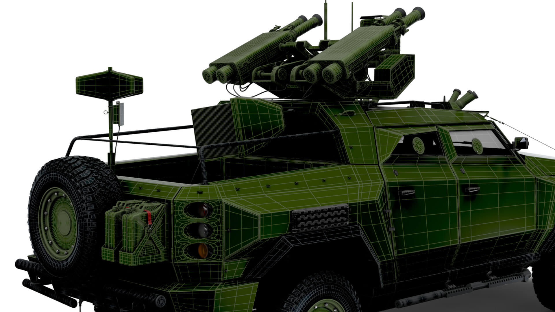 Generic MRAP Tkhir Starstreak 2022 - 3D Model by Creator 3D