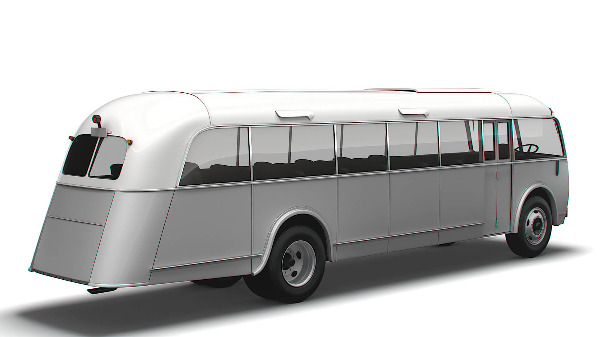 Generic Old Bus - 3D Model by Creator 3D