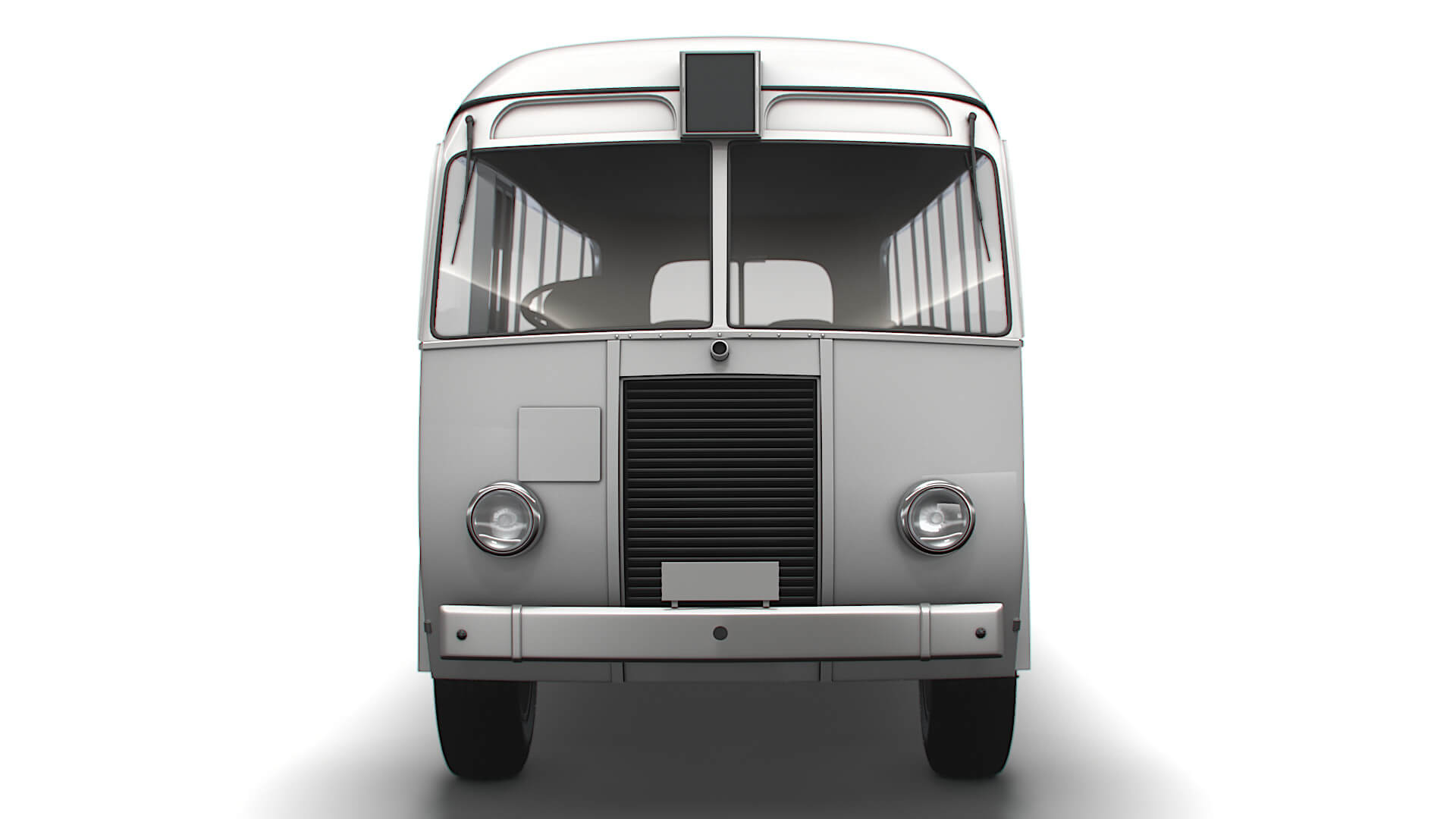 Generic Old Bus - 3D Model by Creator 3D