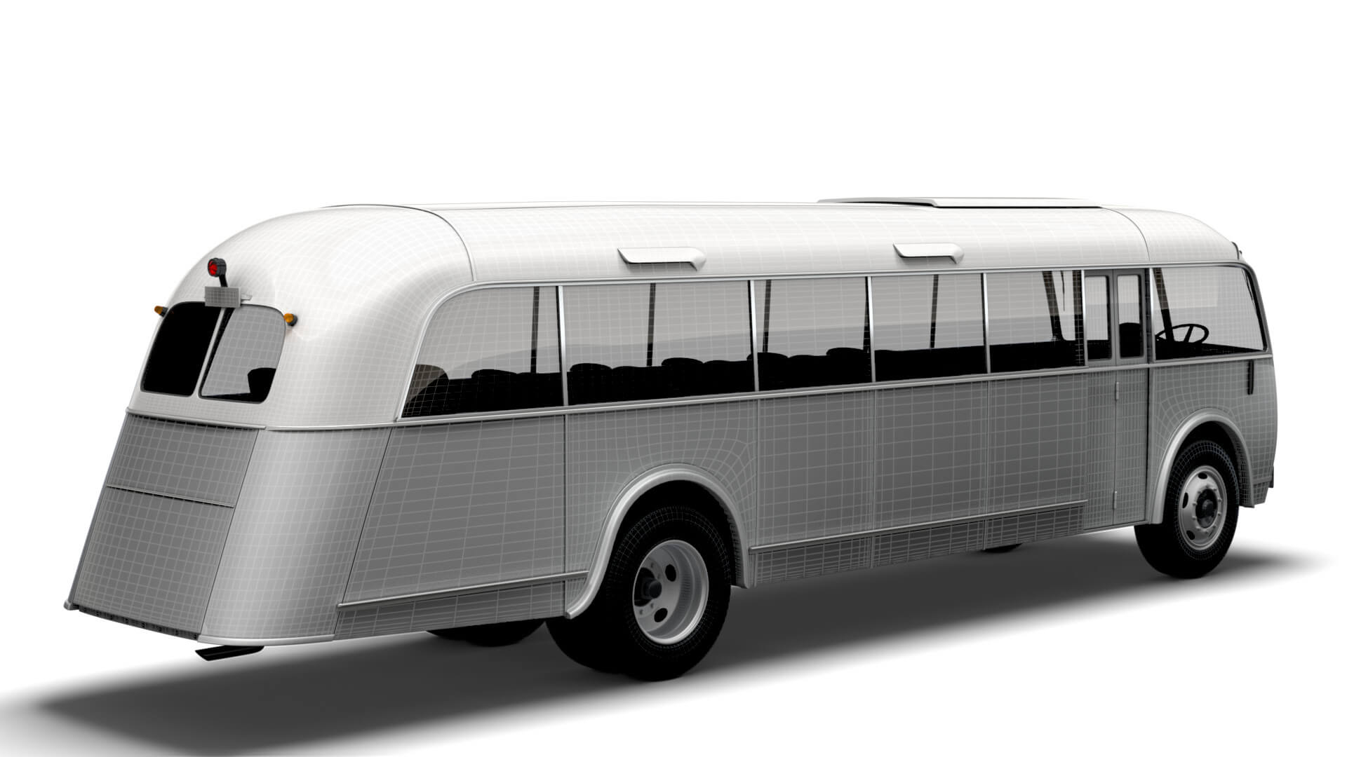 Generic Old Bus - 3D Model by Creator 3D