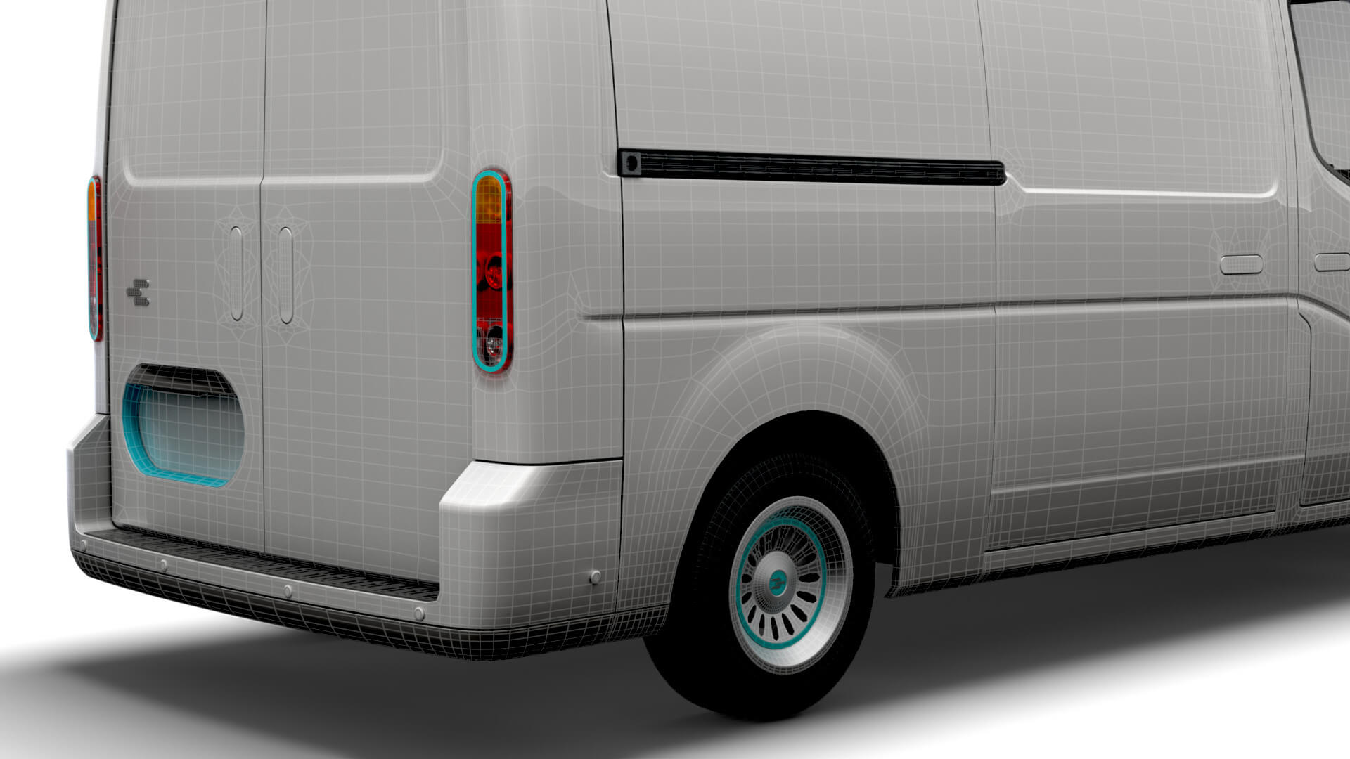 Generic Panel Van 2023 - 3D Model by Creator 3D