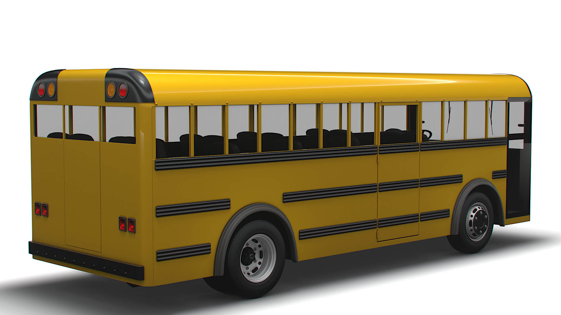 Generic School Bus - 3D Model by Creator 3D