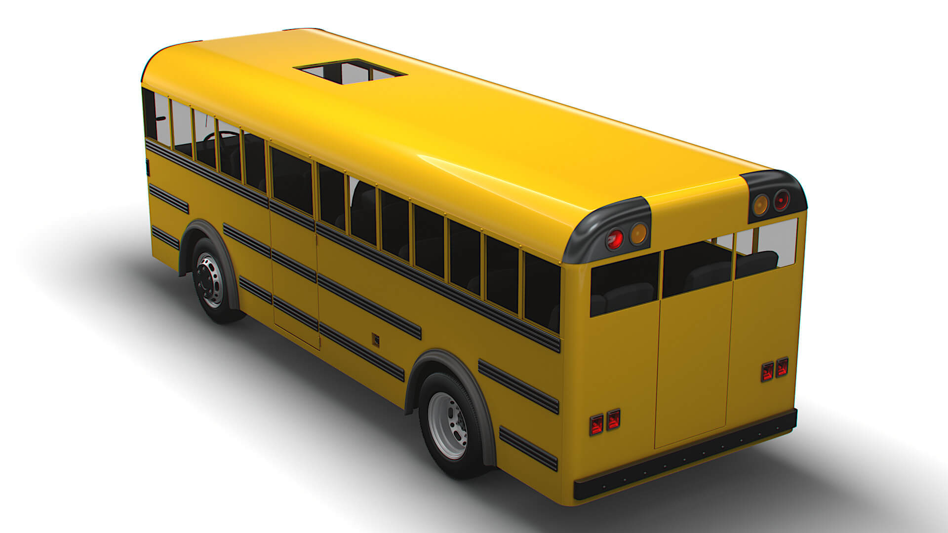 Generic School Bus - 3D Model by Creator 3D