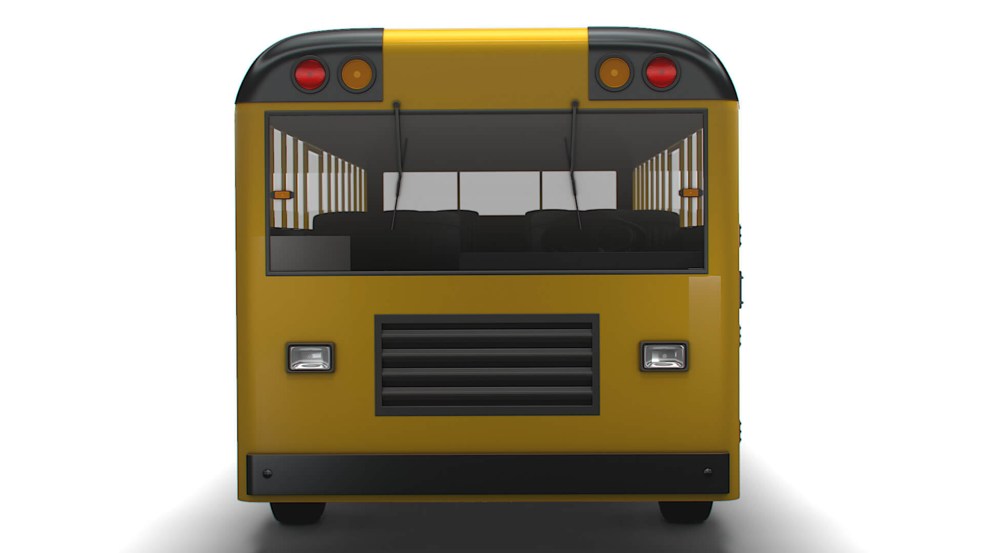 Generic School Bus - 3D Model by Creator 3D