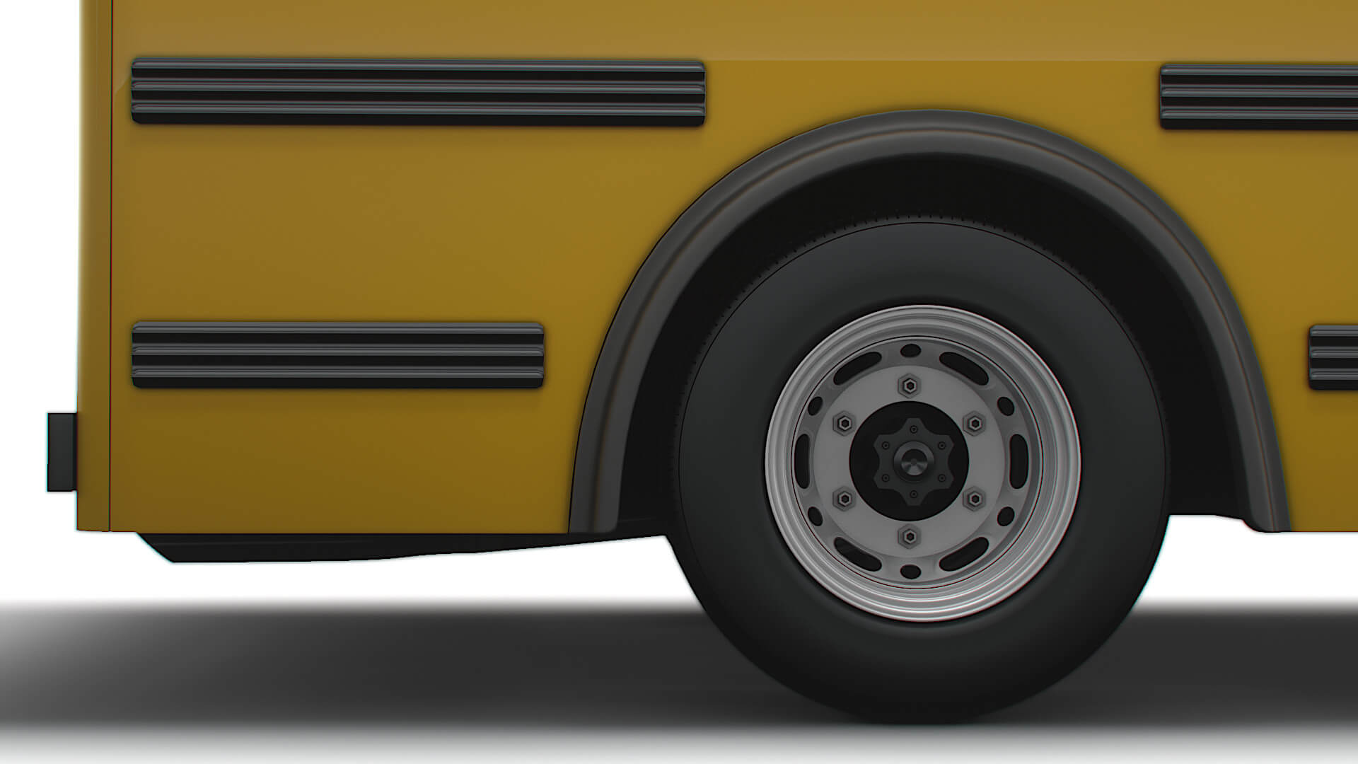 Generic School Bus - 3D Model by Creator 3D