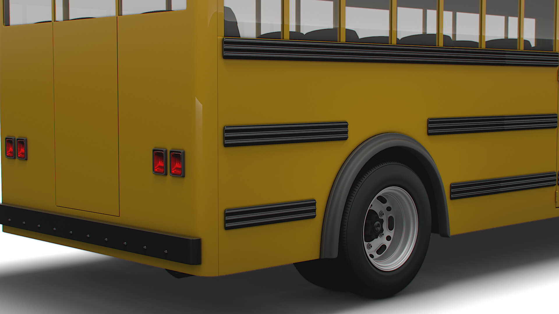 Generic School Bus - 3D Model by Creator 3D
