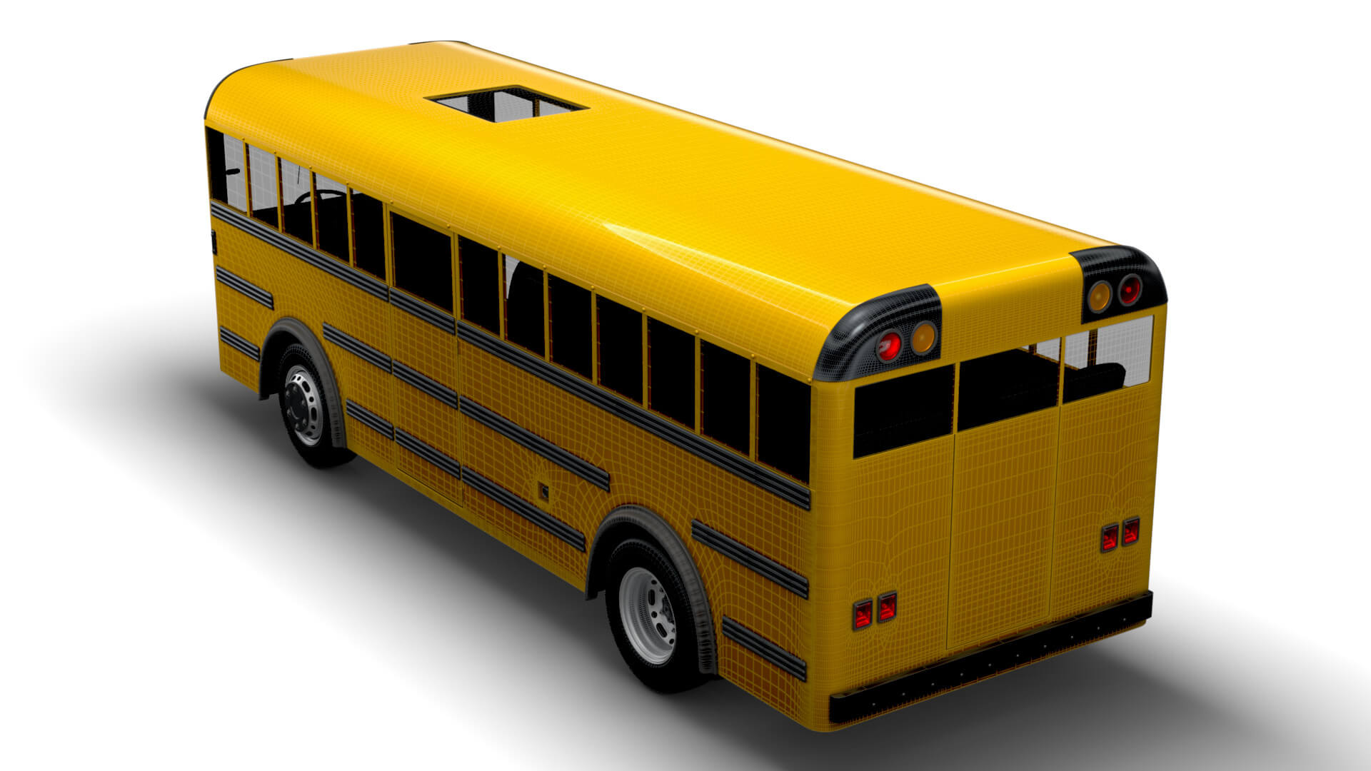 Generic School Bus - 3D Model by Creator 3D