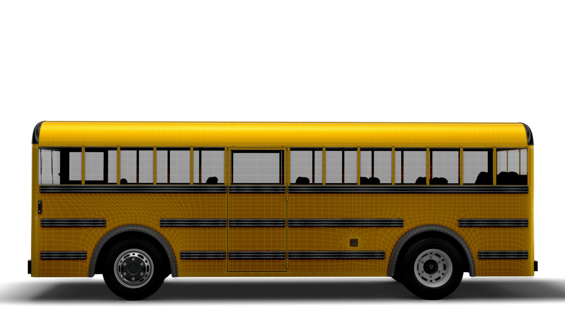 Generic School Bus - 3D Model by Creator 3D