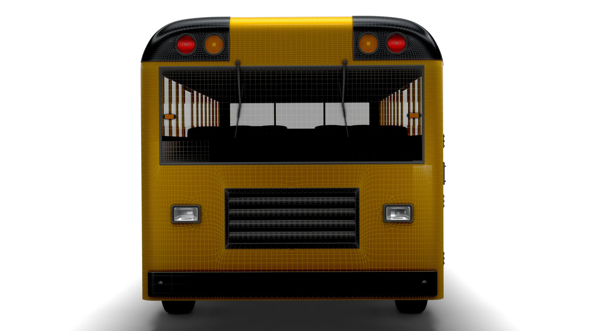 Generic School Bus - 3D Model by Creator 3D