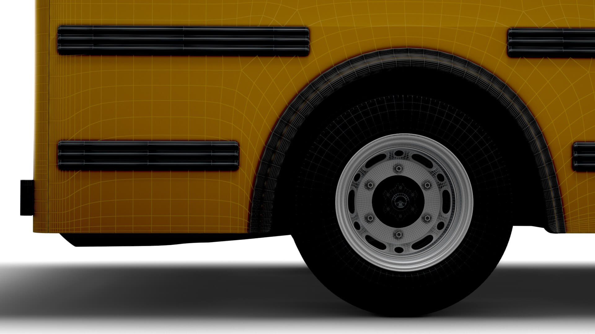 Generic School Bus - 3D Model by Creator 3D