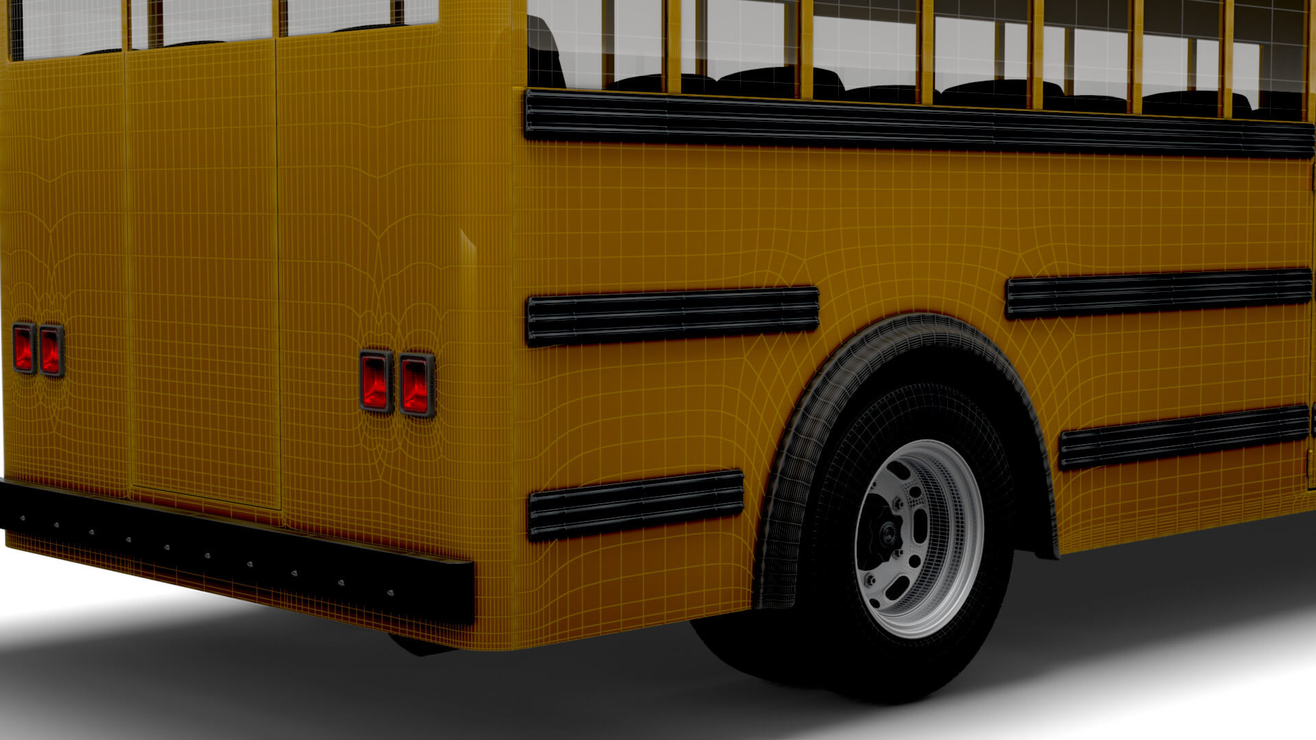 Generic School Bus - 3D Model by Creator 3D