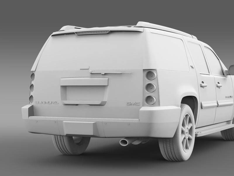 GMC Denali XL - 3D Model by Creator 3D