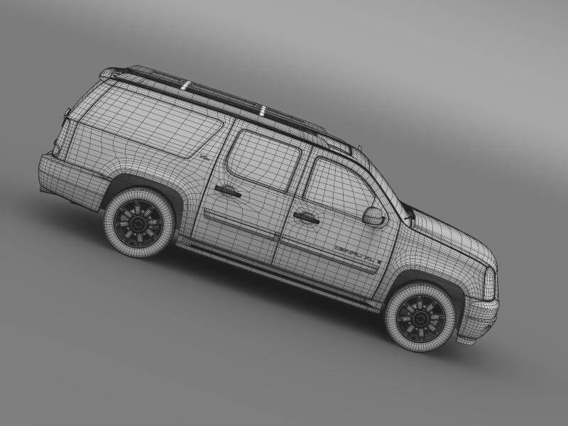 GMC Denali XL - 3D Model by Creator 3D