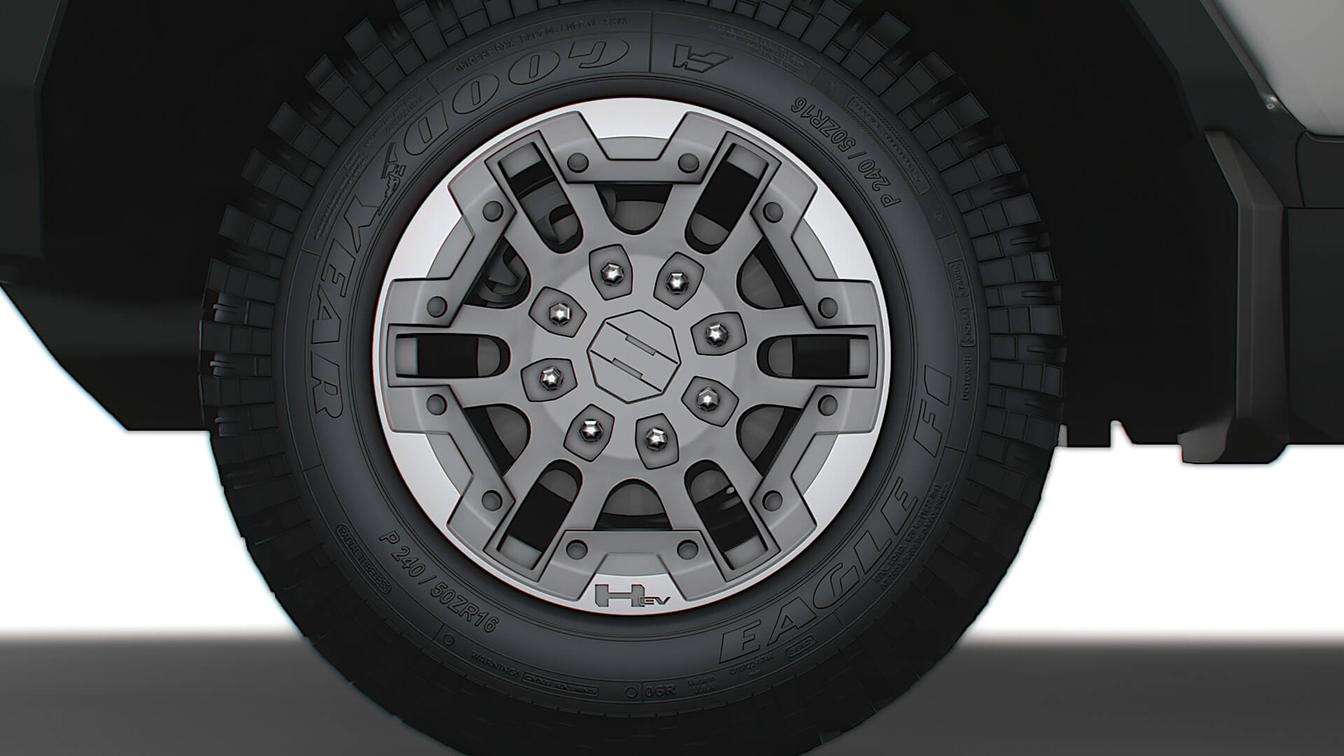 GMC Hummer EV Pickup 2022 Wheel - 3D Model by Creator 3D