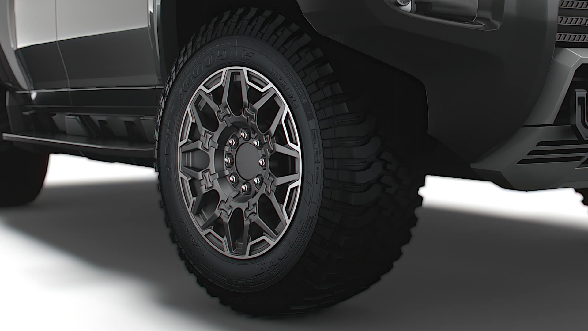 GMC Hummer EV Pickup Edition 1 2022 Wheel - 3D Model by Creator 3D
