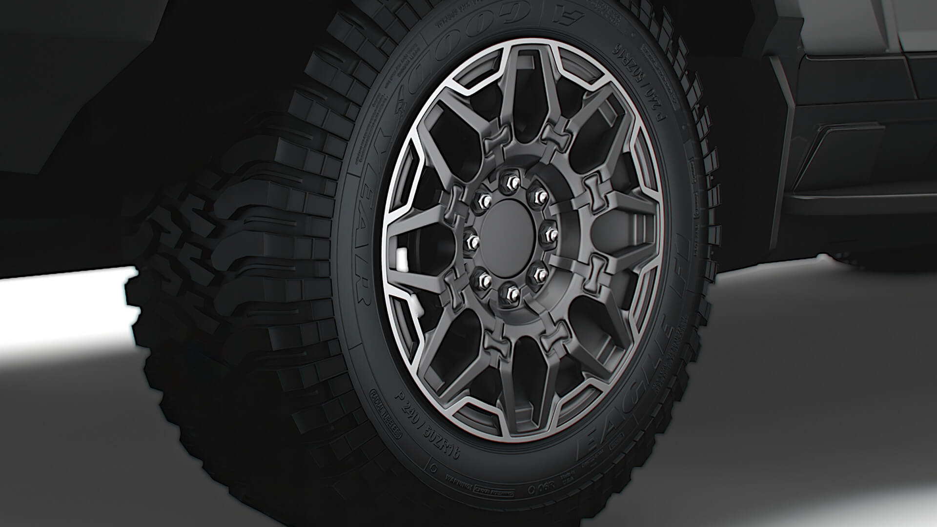 GMC Hummer EV Pickup Edition 1 2022 Wheel - 3D Model by Creator 3D