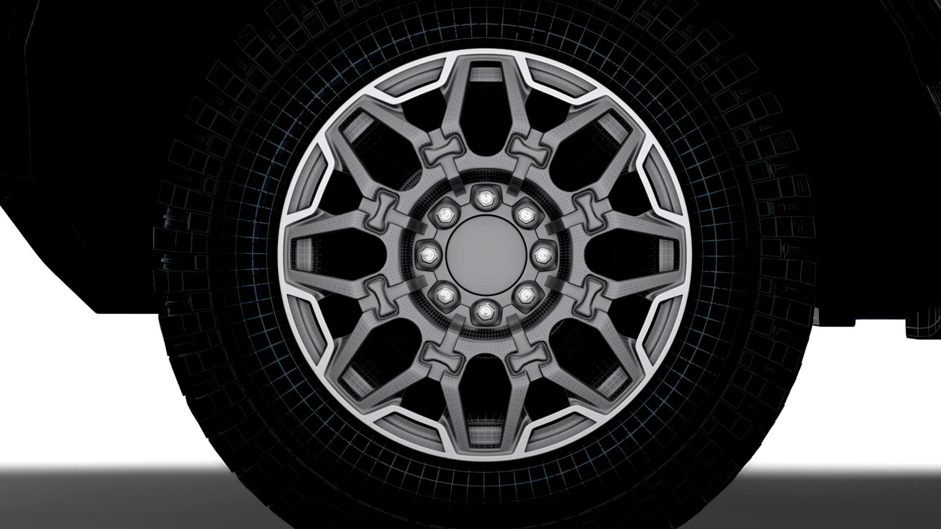 GMC Hummer EV Pickup Edition 1 2022 Wheel - 3D Model by Creator 3D