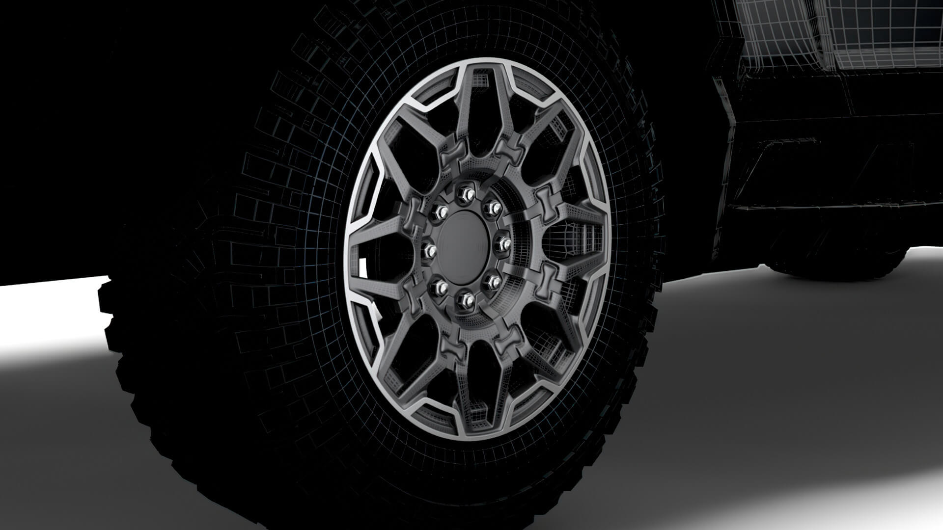 GMC Hummer EV Pickup Edition 1 2022 Wheel - 3D Model by Creator 3D