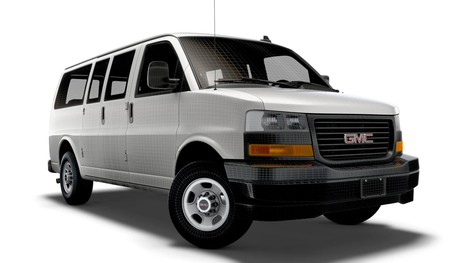 GMC Savana Window Van 2022 - 3D Model by Creator 3D