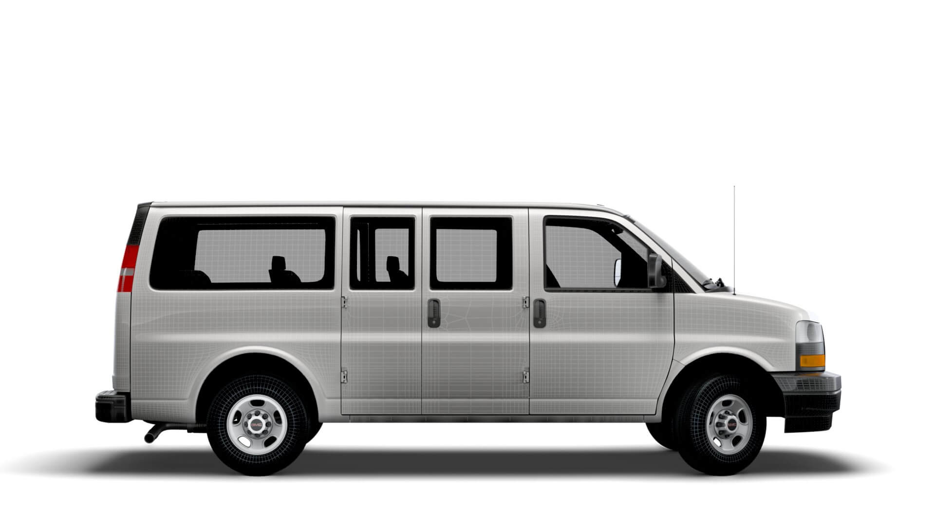 GMC Savana Window Van 2022 - 3D Model by Creator 3D