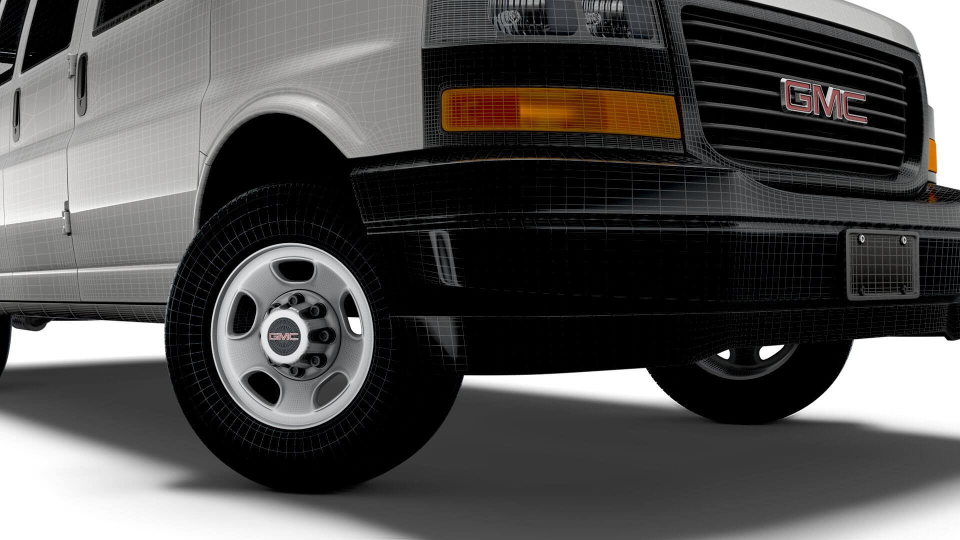 GMC Savana Window Van 2022 - 3D Model by Creator 3D