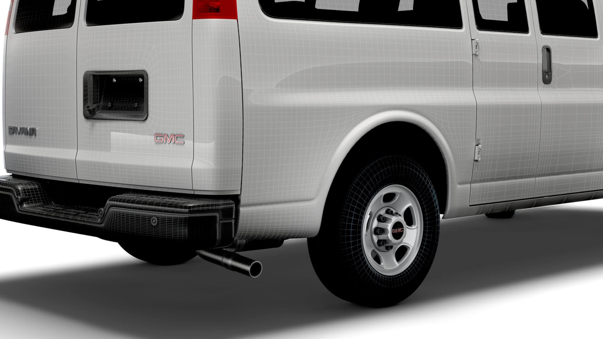 GMC Savana Window Van 2022 - 3D Model by Creator 3D