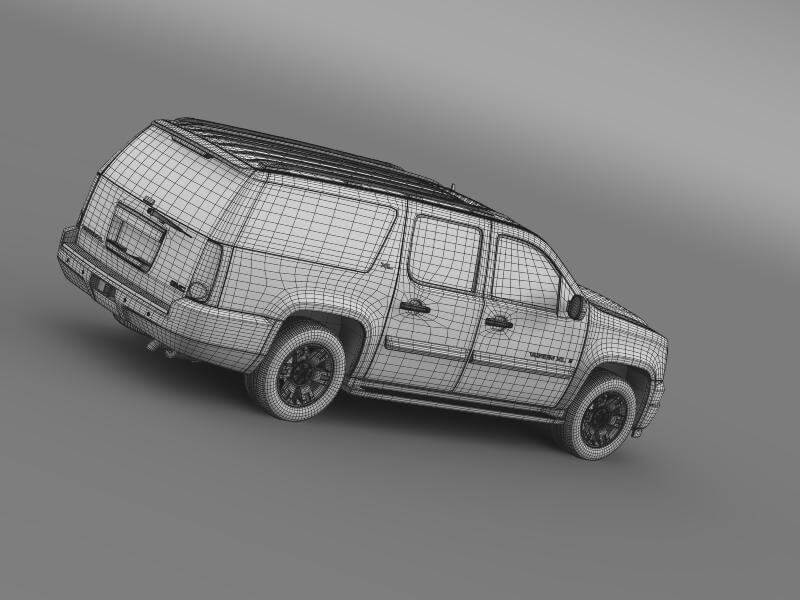 GMC Yukon XL 2010 - 3D Model by Creator 3D