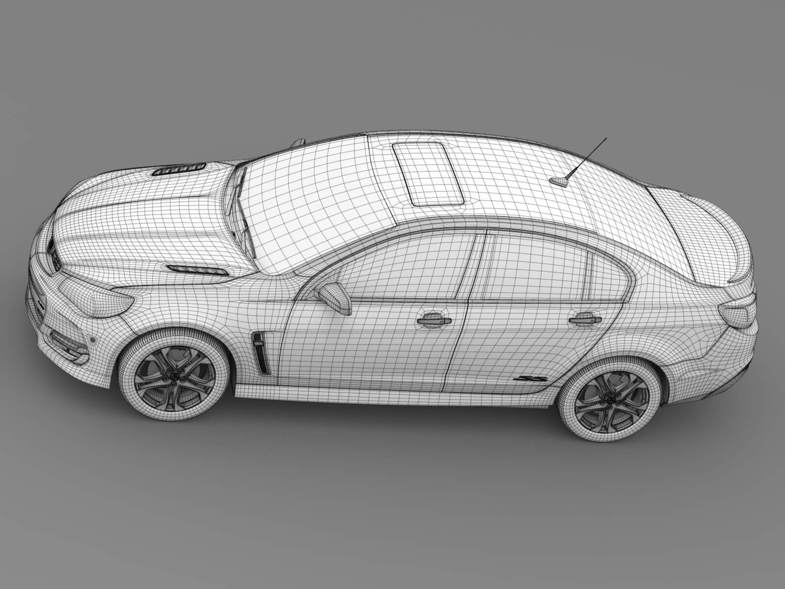 Holden Commodore SS VF Series II 2016 - 3D Model by Creator 3D