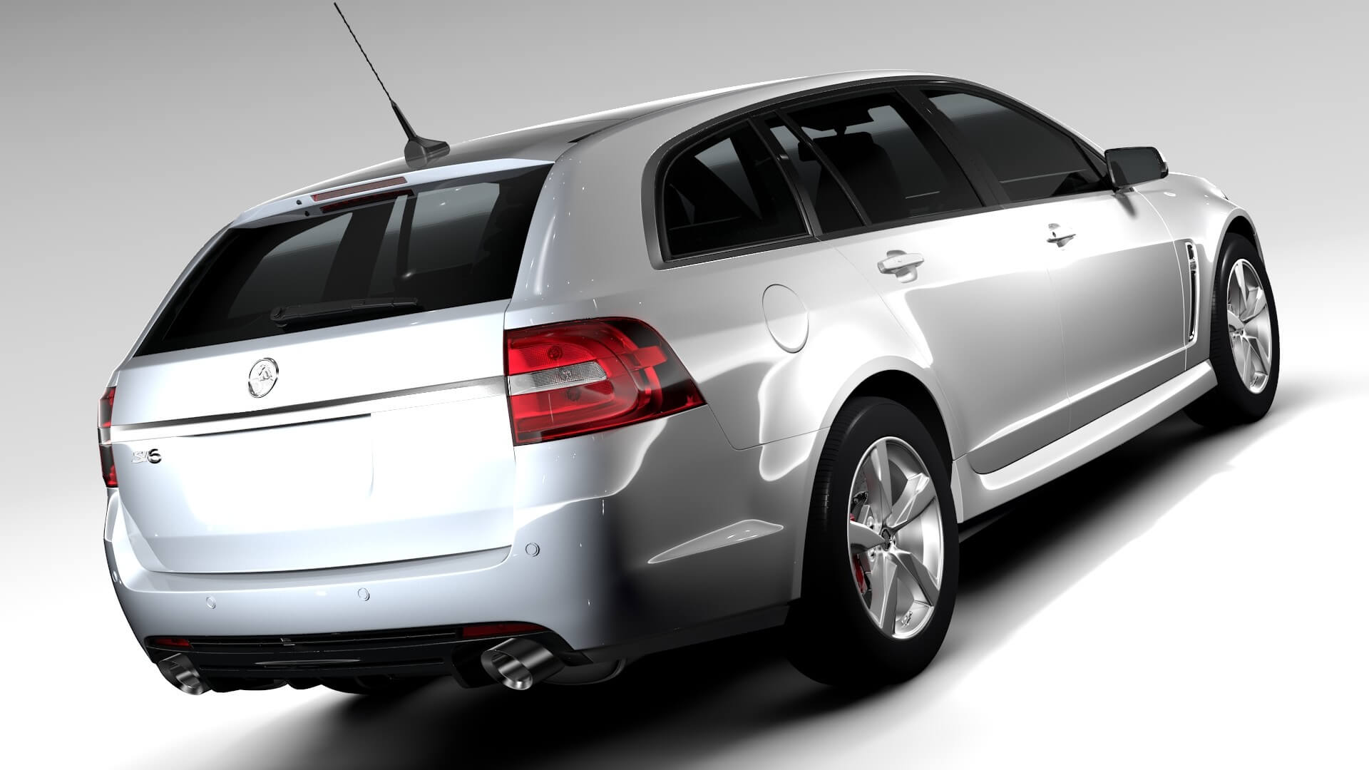 Holden Commodore SV6 Sportwagon VF Series II 2016 - 3D Model by Creator 3D