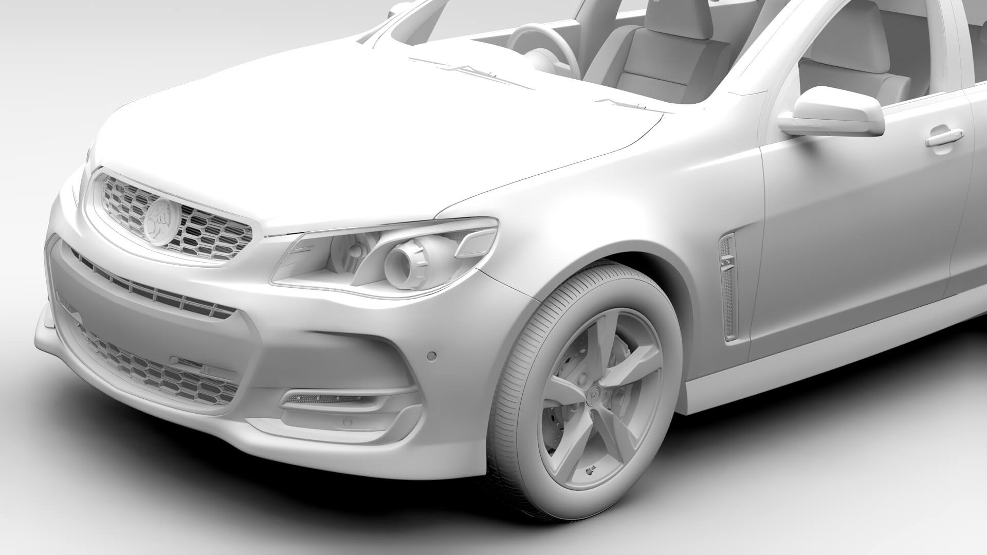 Holden Commodore SV6 Sportwagon VF Series II 2016 - 3D Model by Creator 3D