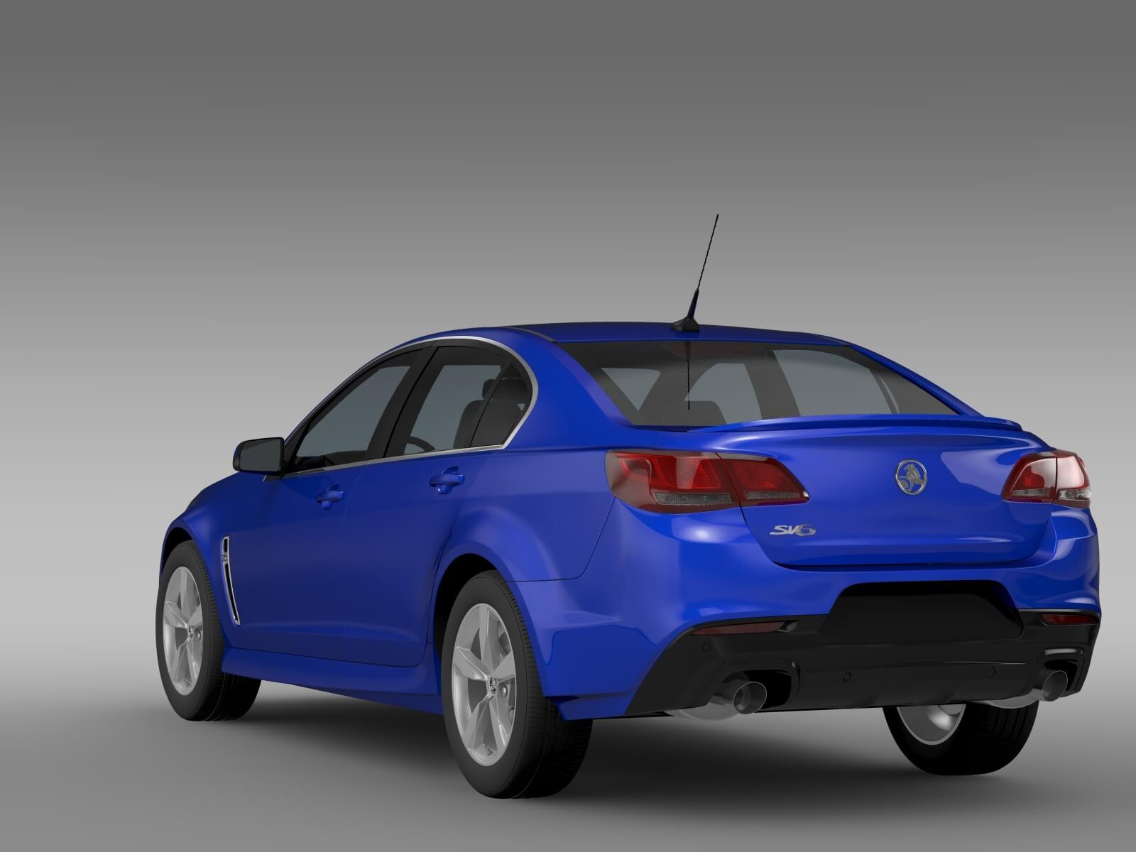 Holden Commodore SV6 VF Series II 2016 - 3D Model by Creator 3D