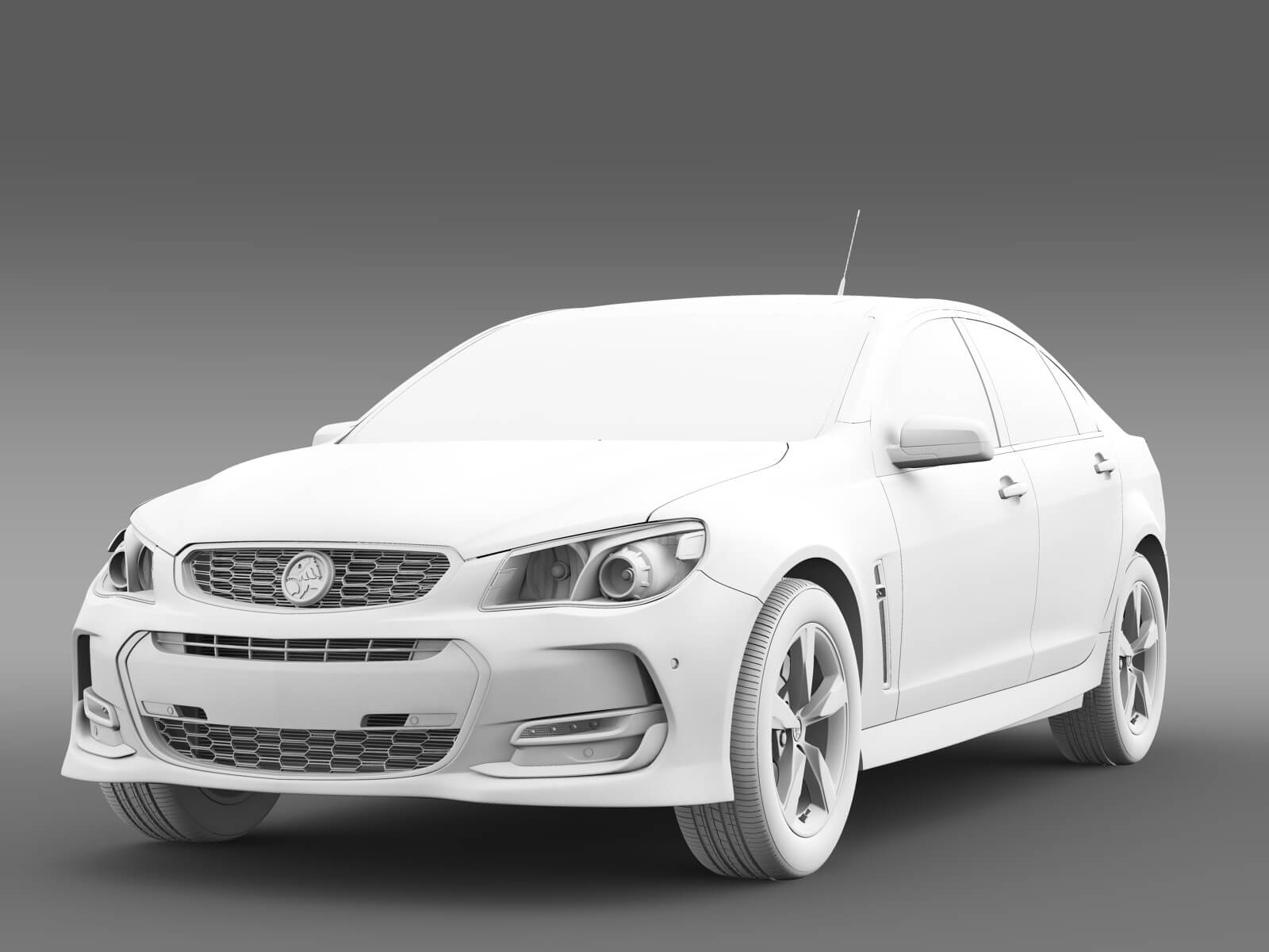 Holden Commodore SV6 VF Series II 2016 - 3D Model by Creator 3D