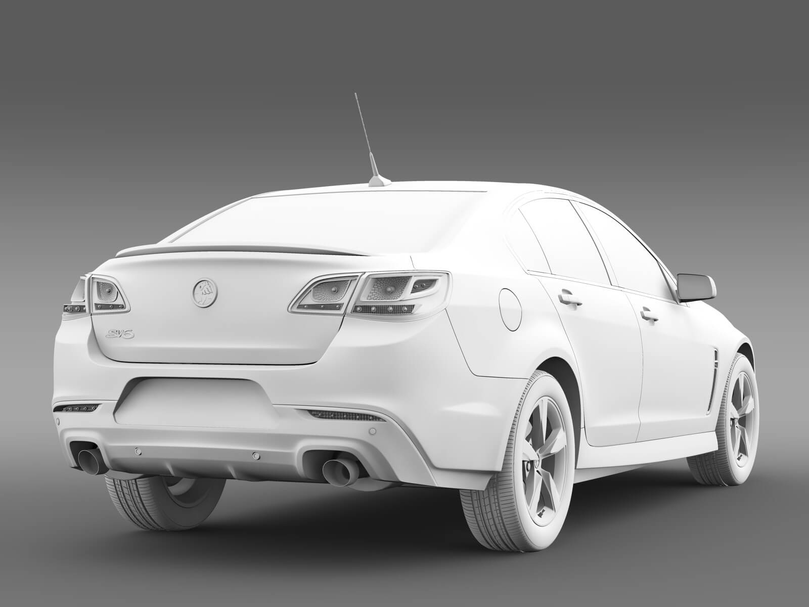 Holden Commodore SV6 VF Series II 2016 - 3D Model by Creator 3D