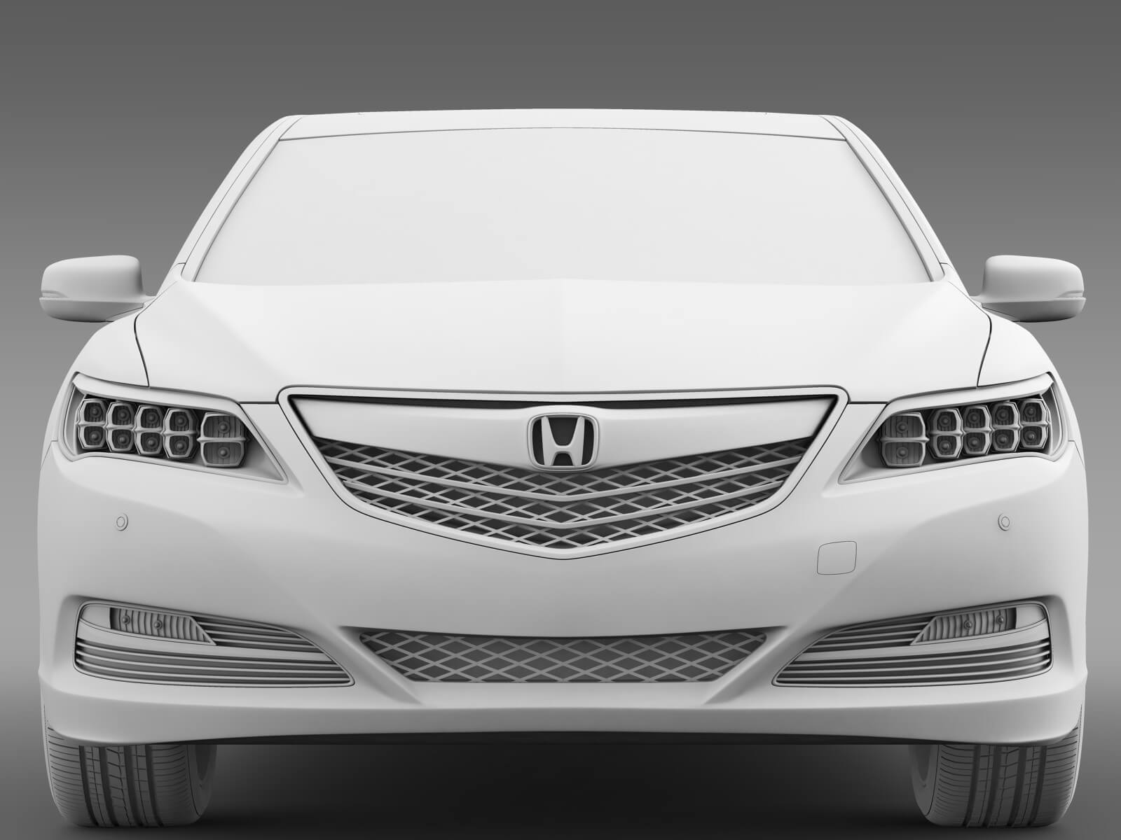 Honda Legend 2015 - 3D Model by Creator 3D