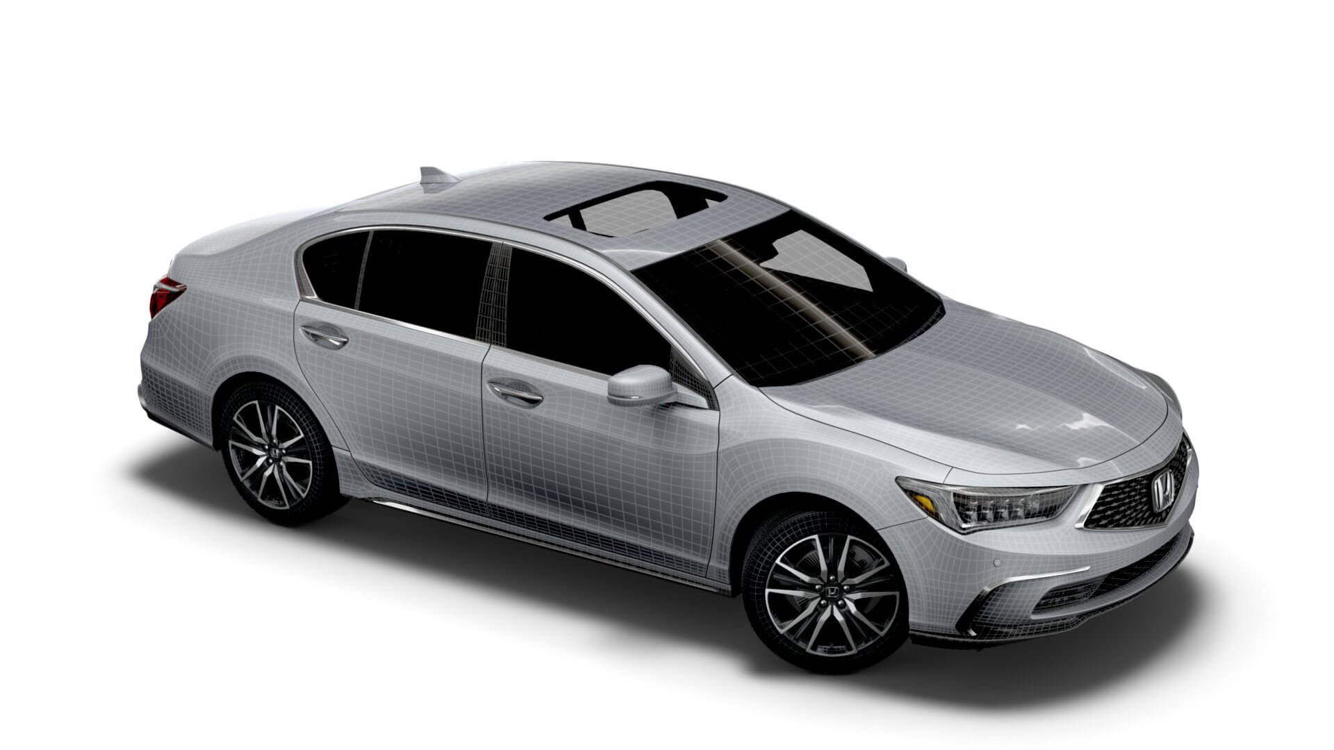 Honda Legend 2021 - 3D Model by Creator 3D