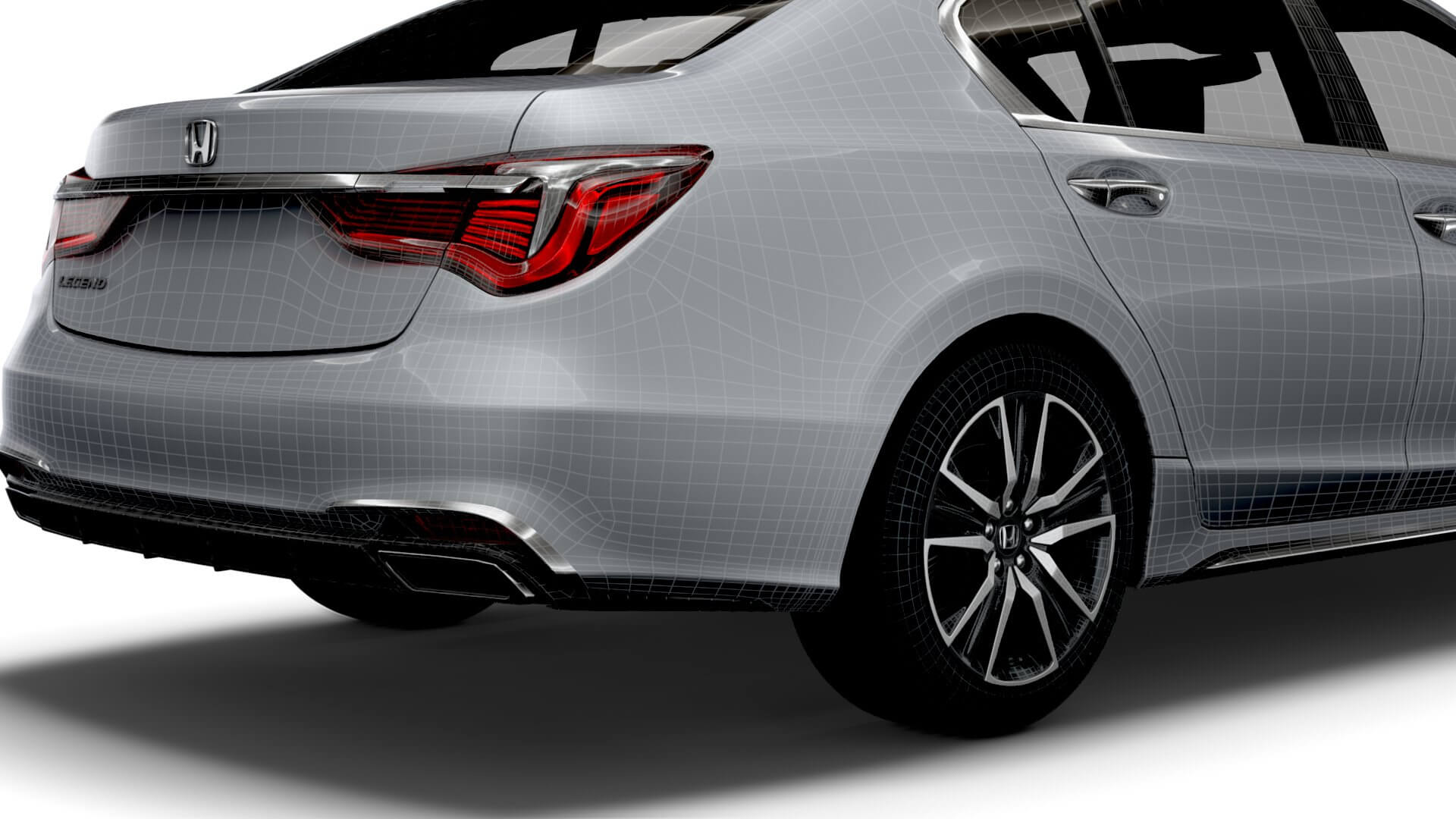 Honda Legend 2021 - 3D Model by Creator 3D