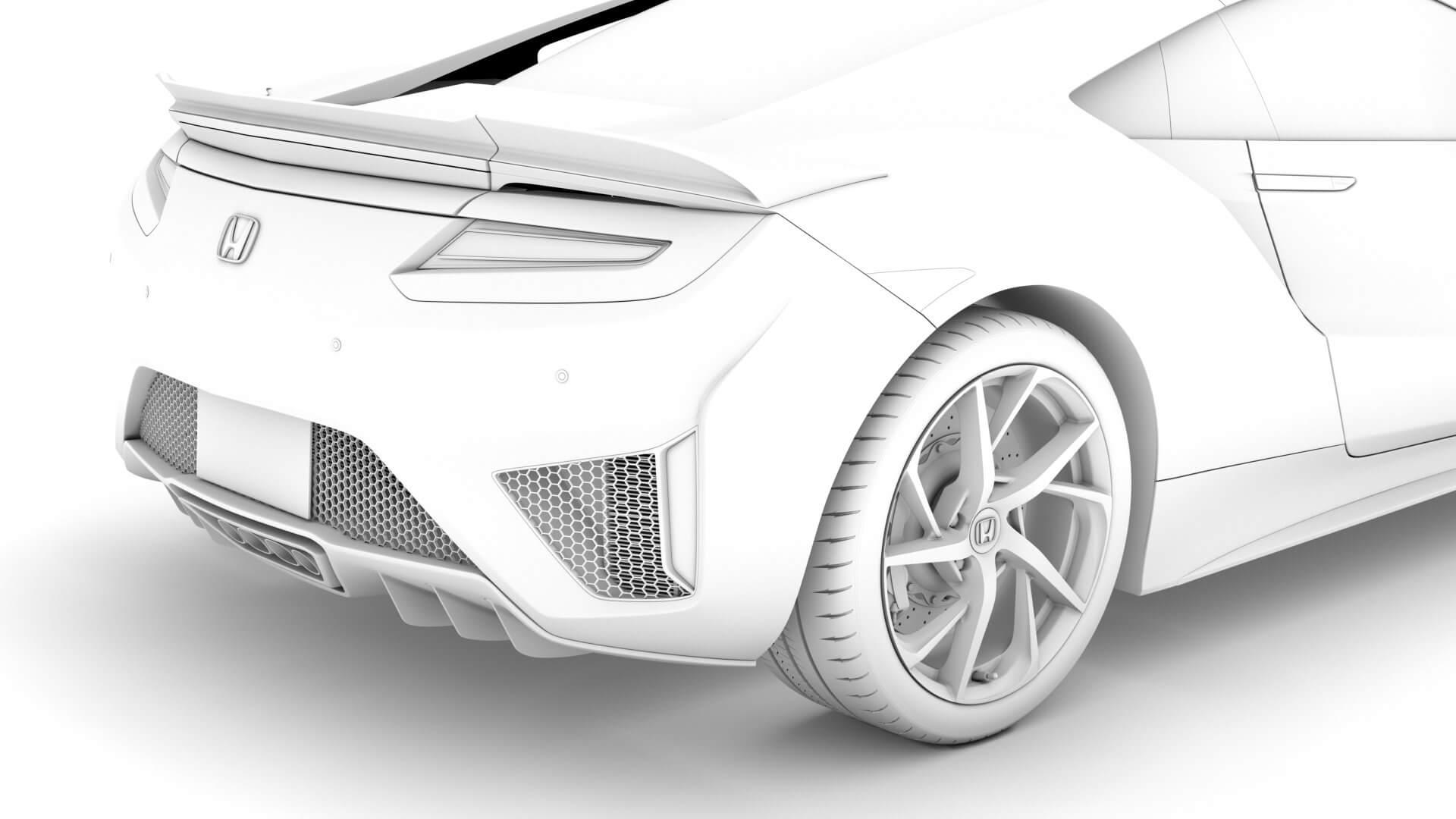 Honda NSX 2020 - 3D Model by Creator 3D