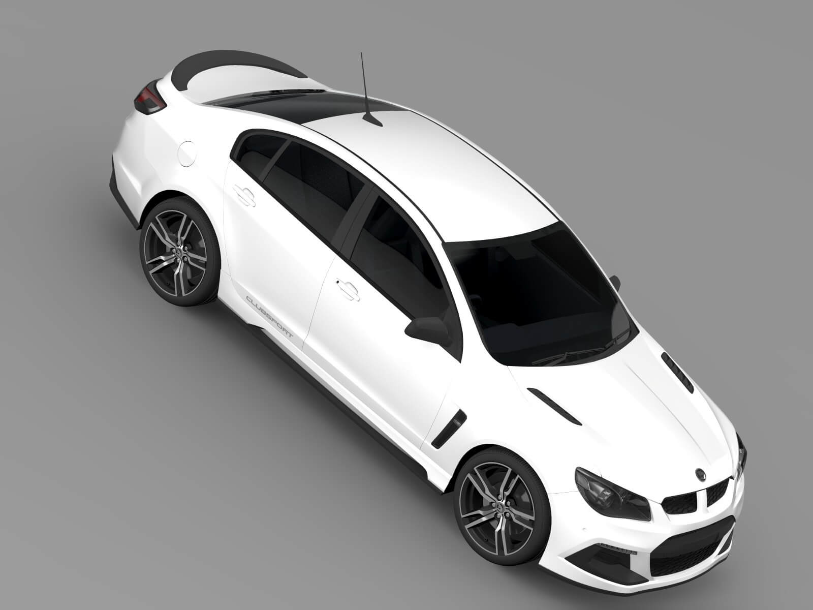 HSV Clubsport R8 Gen F2 2016 - 3D Model by Creator 3D