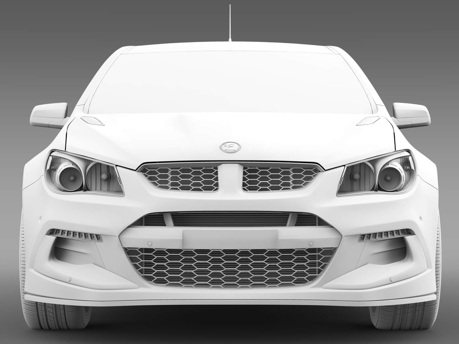 HSV Clubsport R8 Gen F2 2016 - 3D Model by Creator 3D