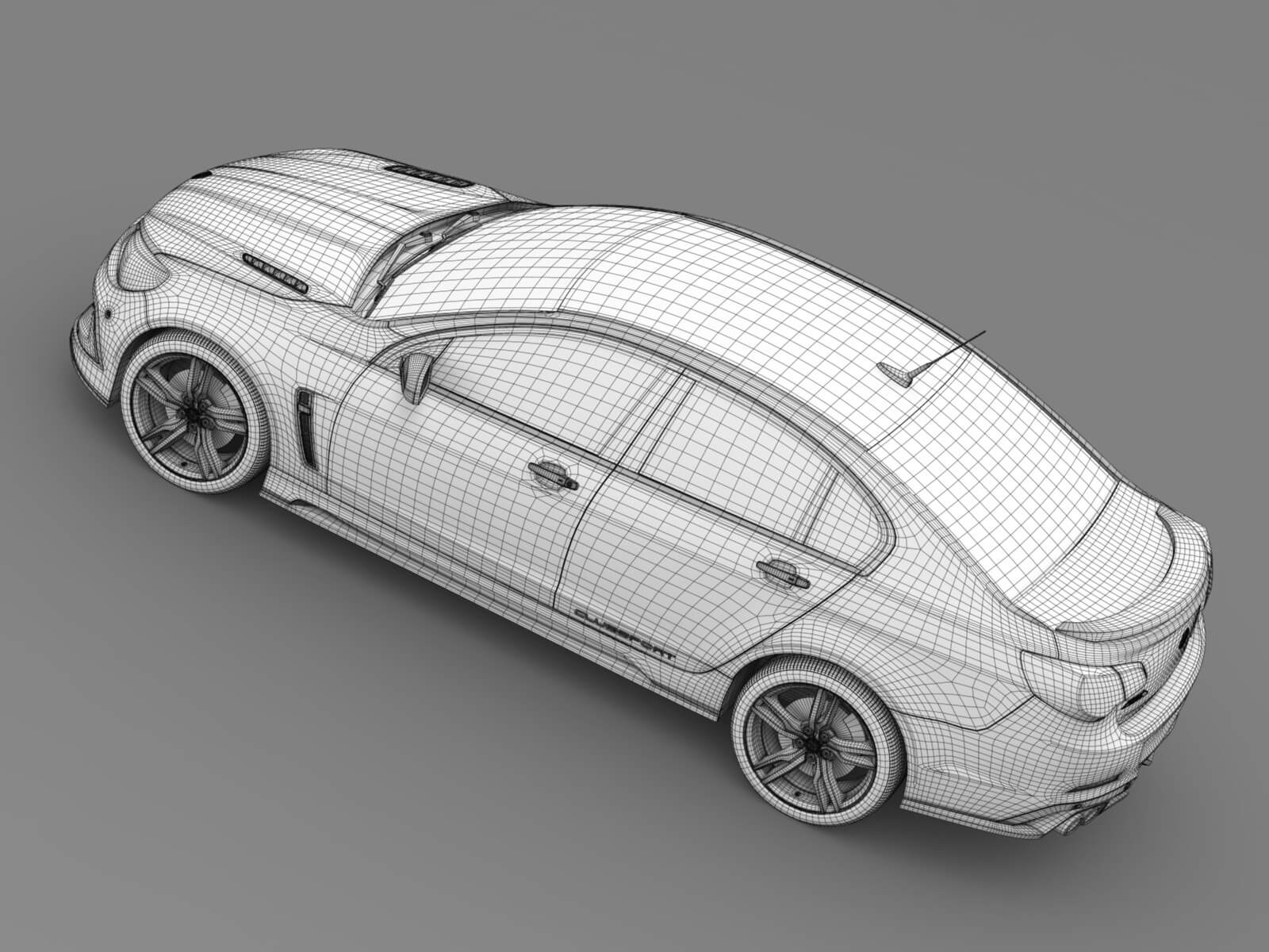 HSV Clubsport R8 Gen F2 2016 - 3D Model by Creator 3D