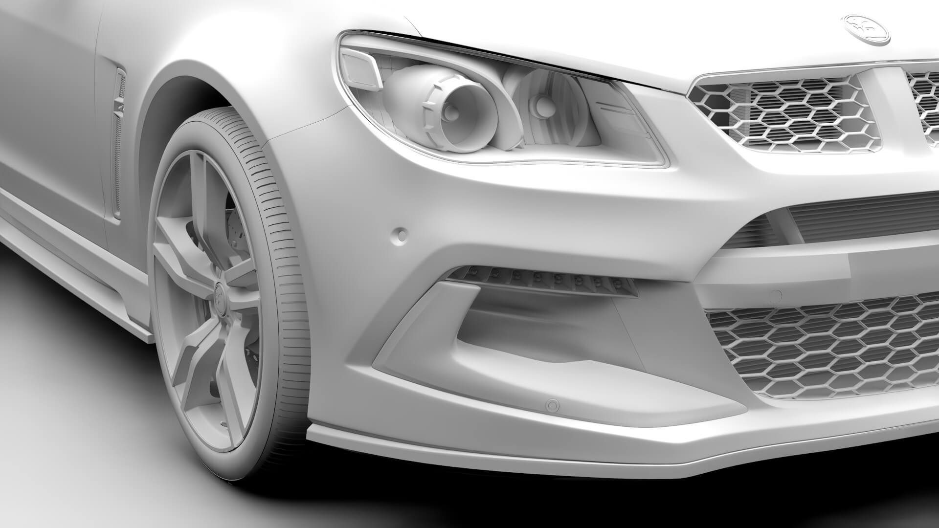 HSV Clubsport R8 Tourer Gen F2 2016 - 3D Model by Creator 3D