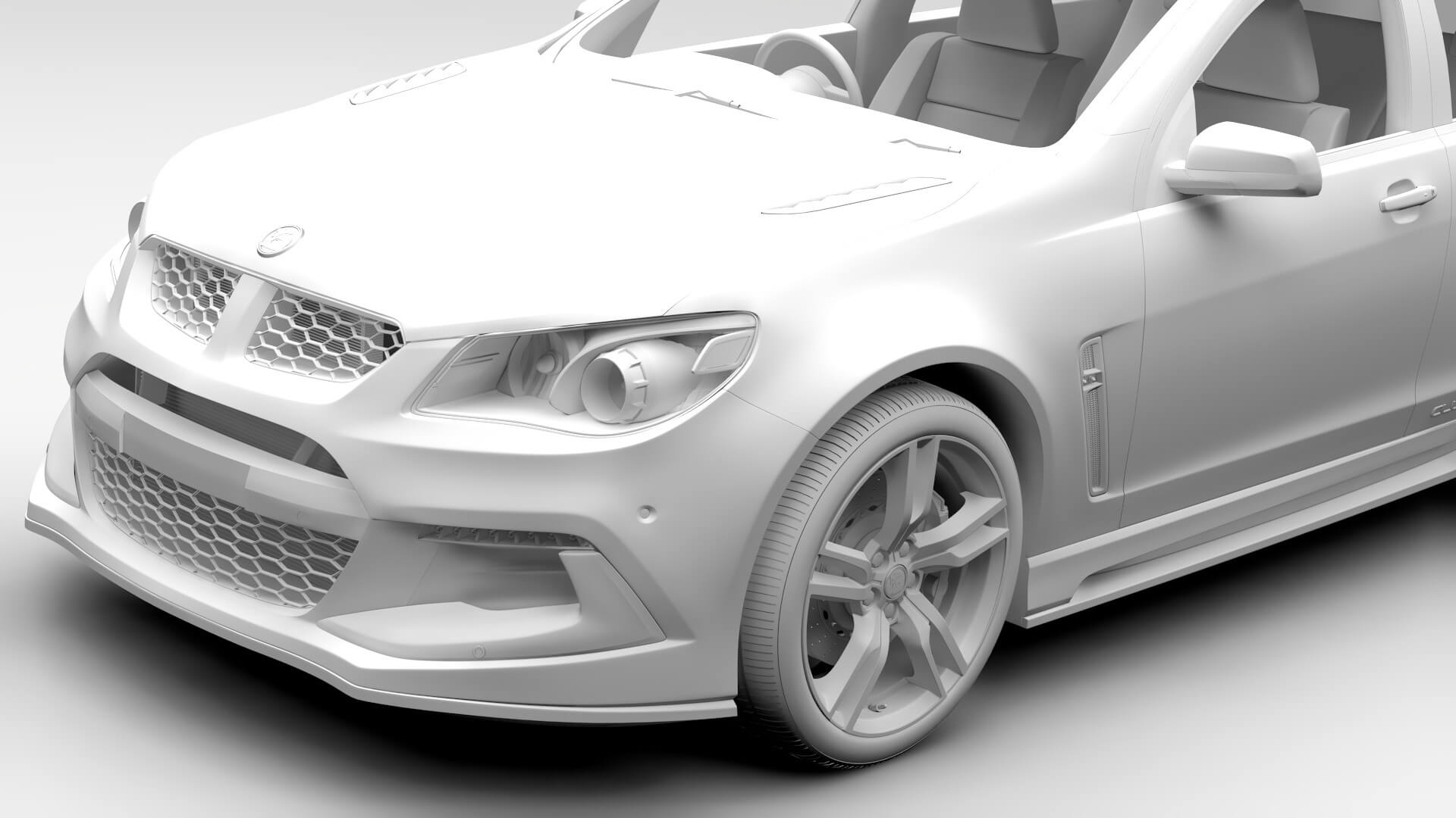 HSV Clubsport R8 Tourer Gen F2 2016 - 3D Model by Creator 3D