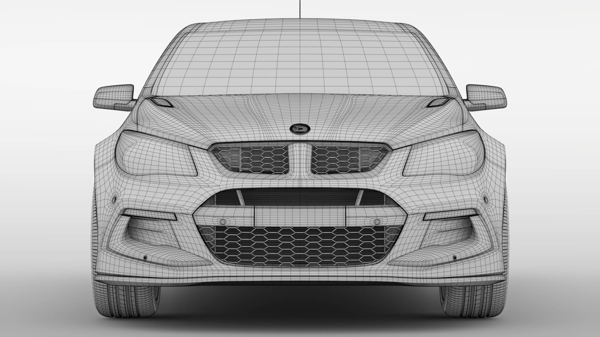 HSV Clubsport R8 Tourer Gen F2 2016 - 3D Model by Creator 3D