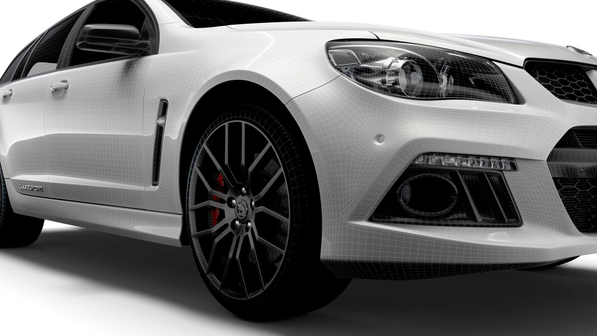 HSV Clubsport Tourer Gen F 2015 - 3D Model by Creator 3D