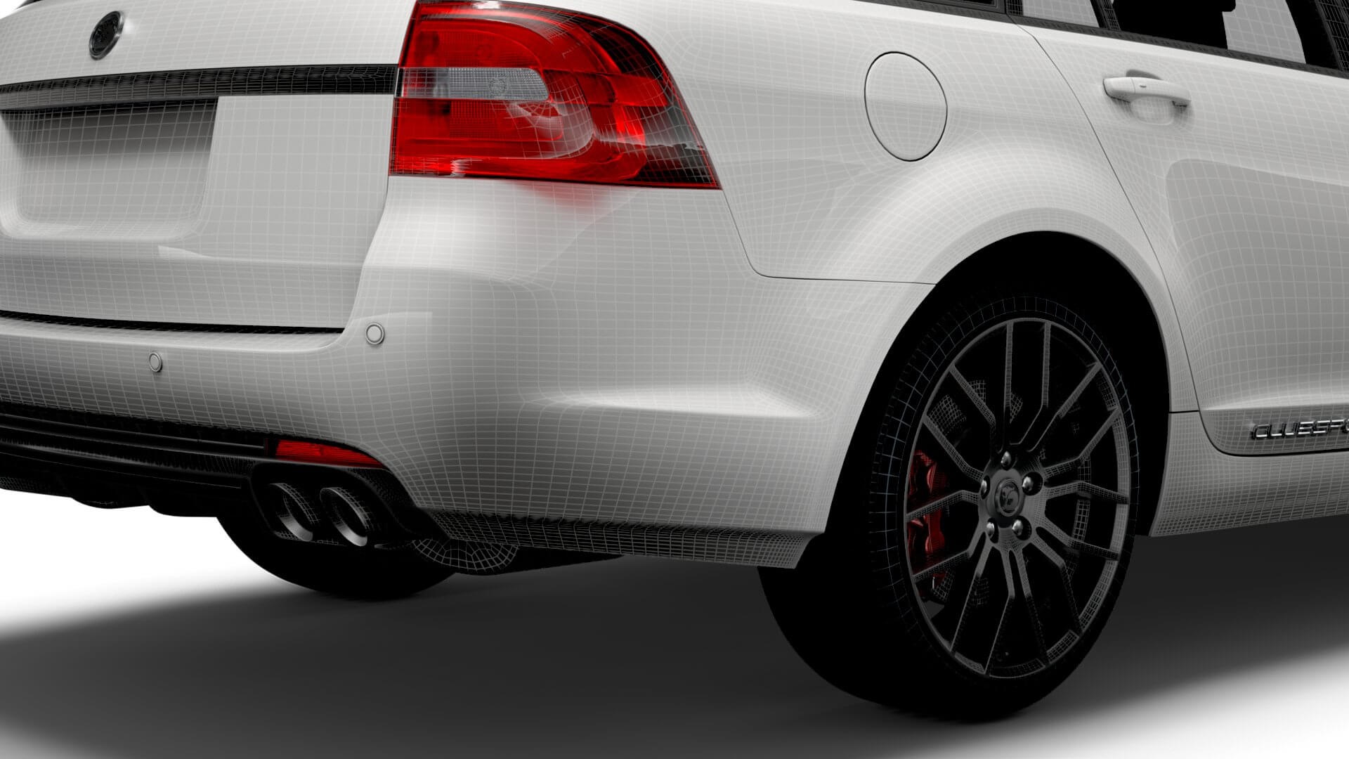 HSV Clubsport Tourer Gen F 2015 - 3D Model by Creator 3D