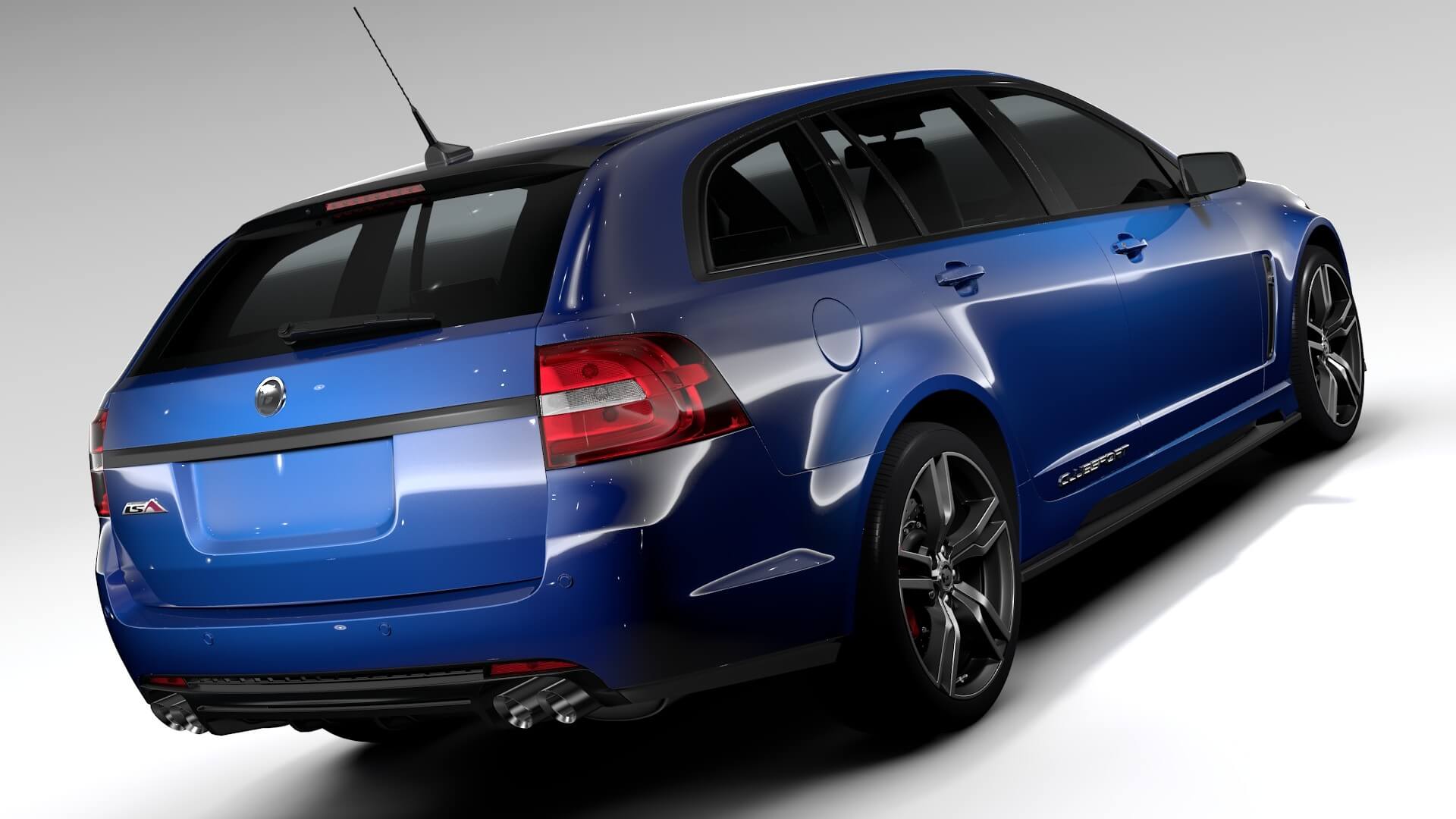 HSV Clubsport Tourer Gen F2 2016 - 3D Model by Creator 3D