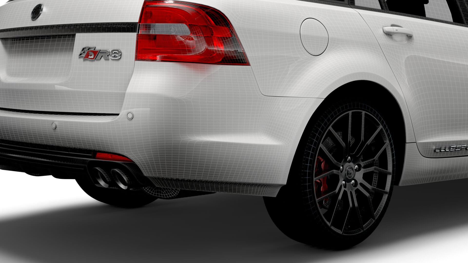 HSV Clubsport Tourer R8 Gen F 2015 - 3D Model by Creator 3D