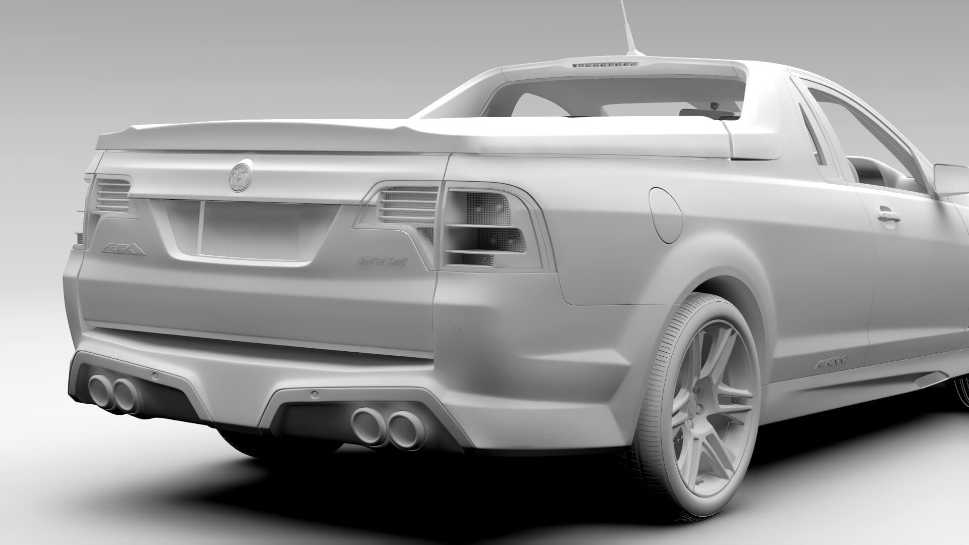 HSV GTS Maloo GEN F2 2015 - 3D Model by Creator 3D