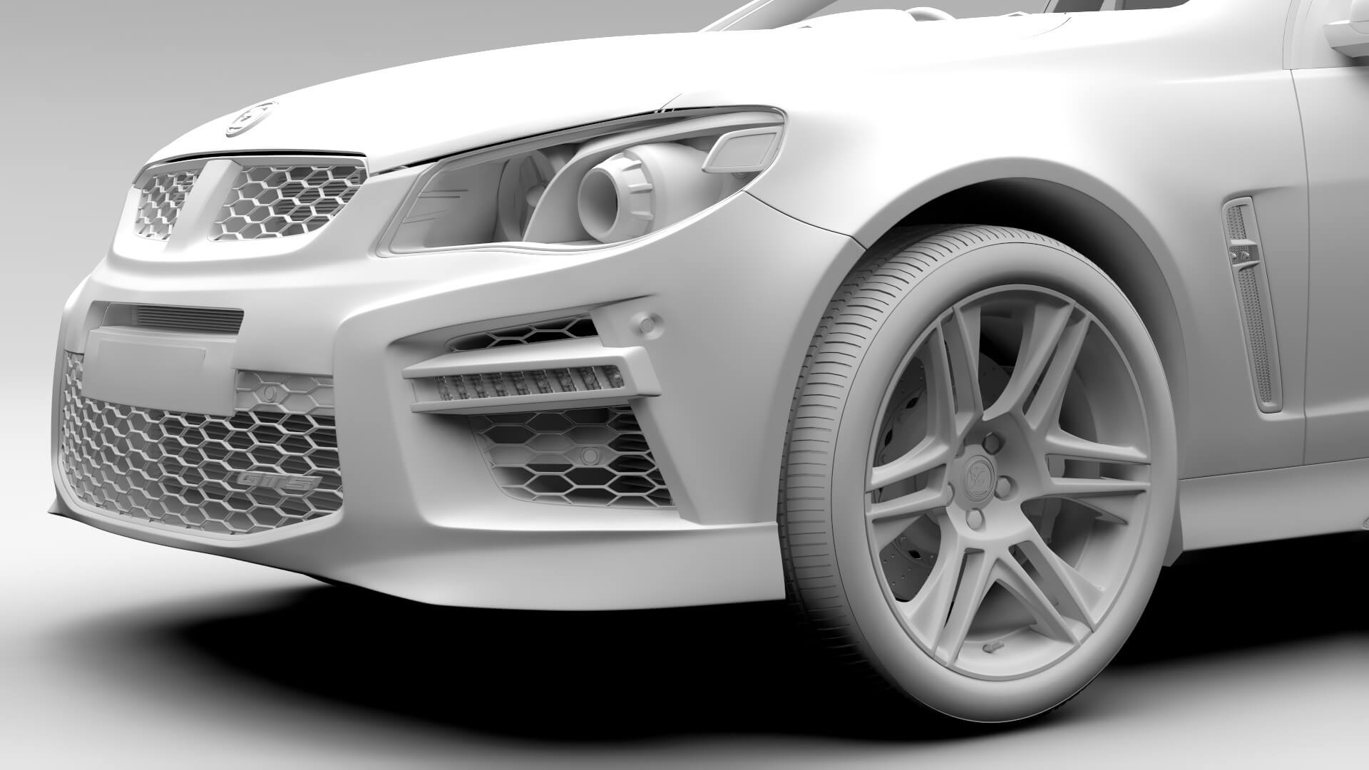 HSV GTS Maloo GEN F2 2015 - 3D Model by Creator 3D